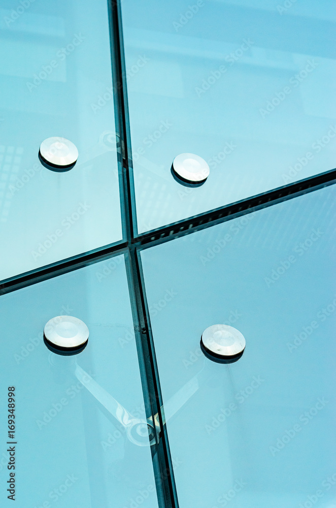 Spider facade fixing system. Elements of fastening of the facade ...