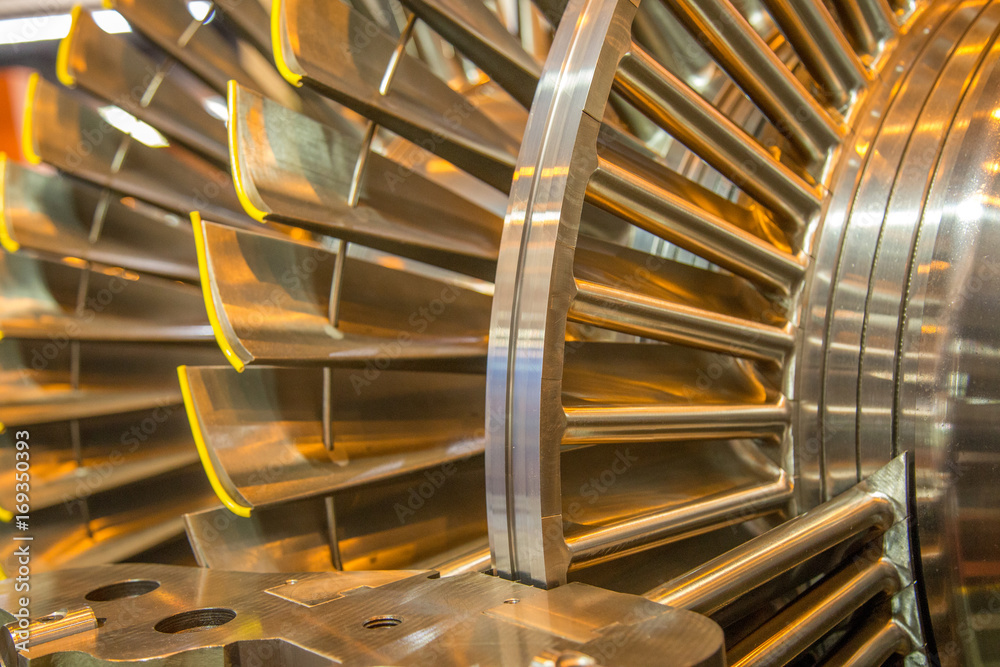 turbine rotor internal steel machine Stock Photo | Adobe Stock