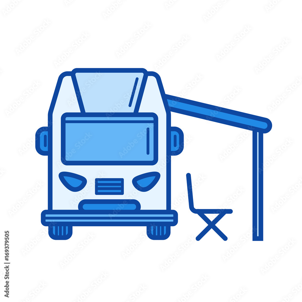 Camping Rv Icon