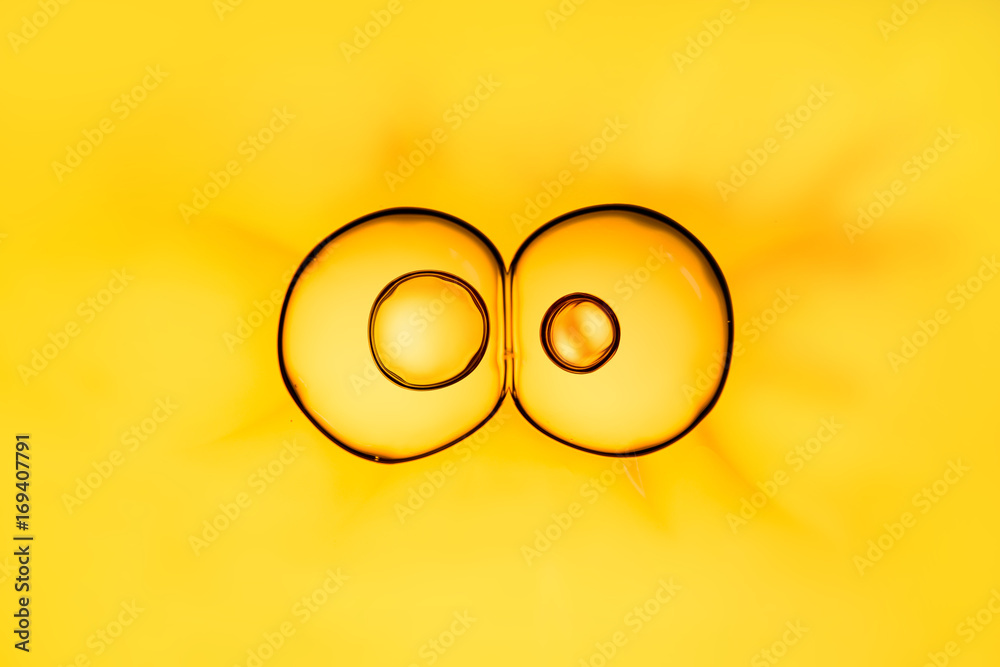 Cells division process, Cell divides into two cells Stock Photo | Adobe ...