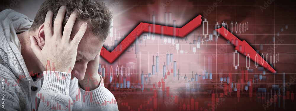 Stock market crash. Stock Photo | Adobe Stock