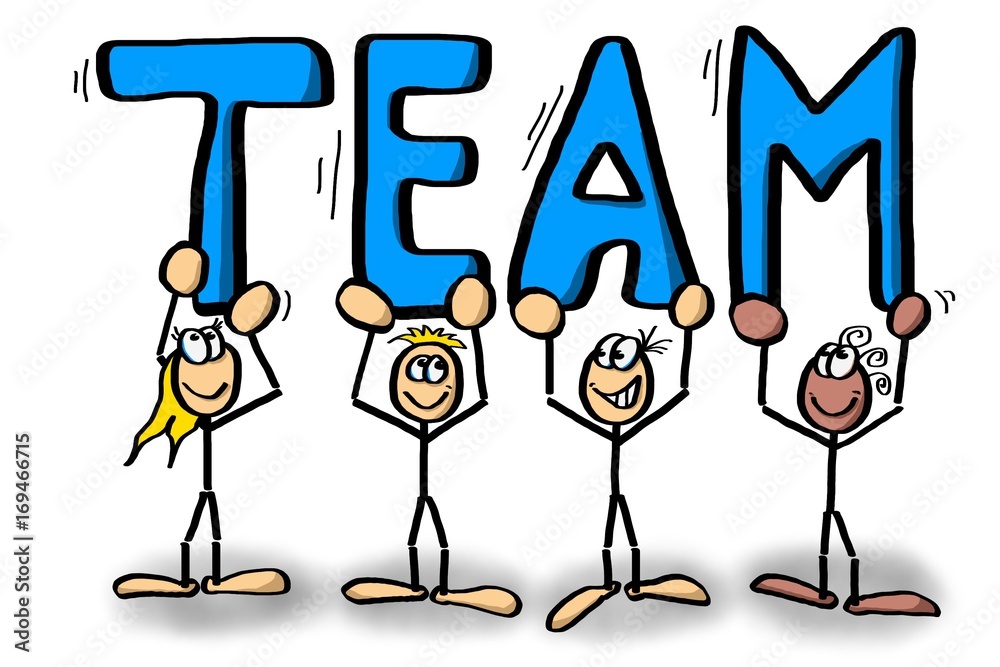 Team Erfolg Stock-Illustration | Adobe Stock