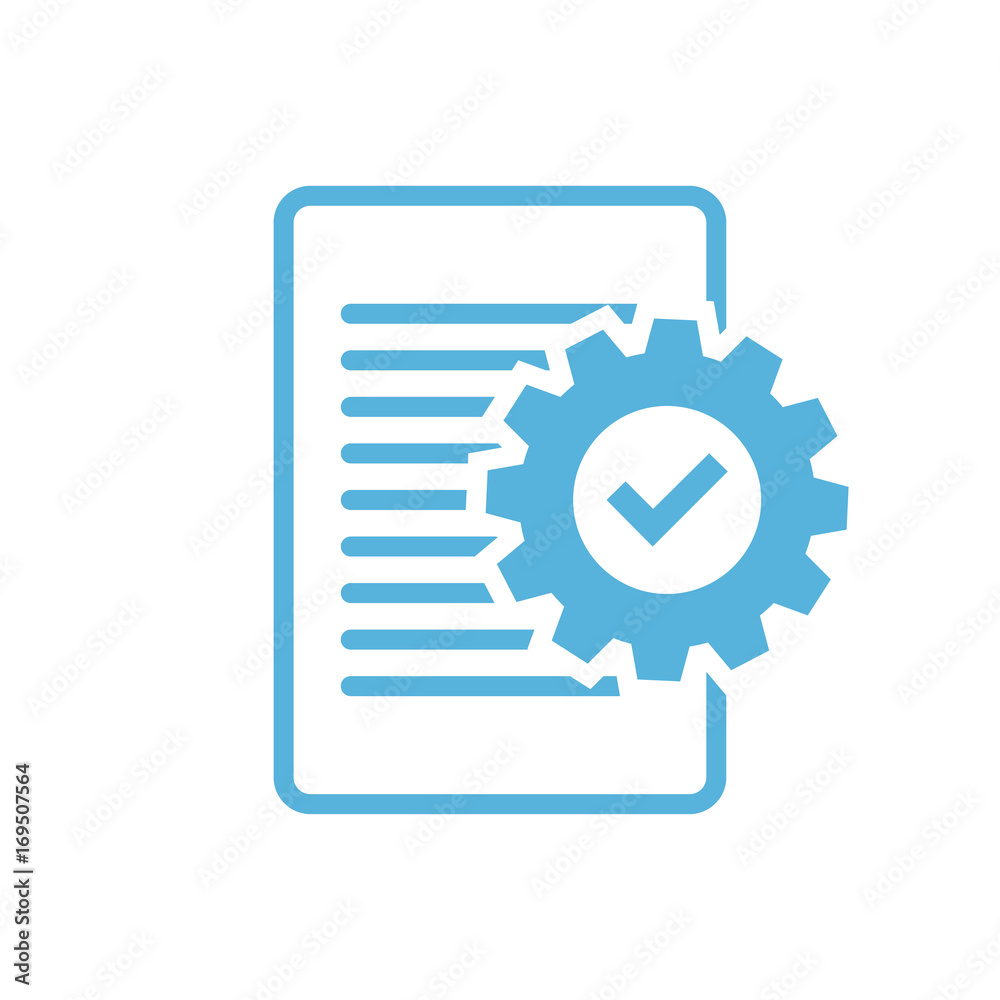 Business concept. Compliance graphic with clipboard and check mark ...