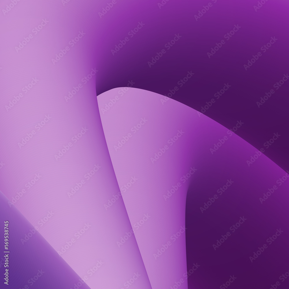 Abstract 3D Purple Curve Lines Vector Background for Presentation Stock ...