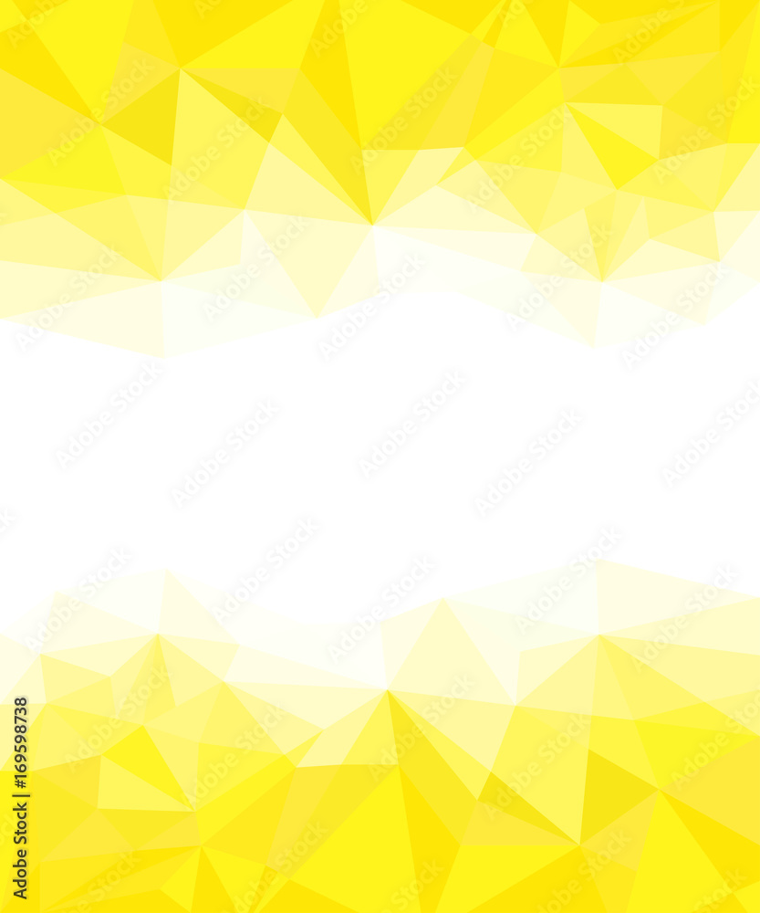 Geometric yellow and White Abstract Vector Background for Use in Design ...