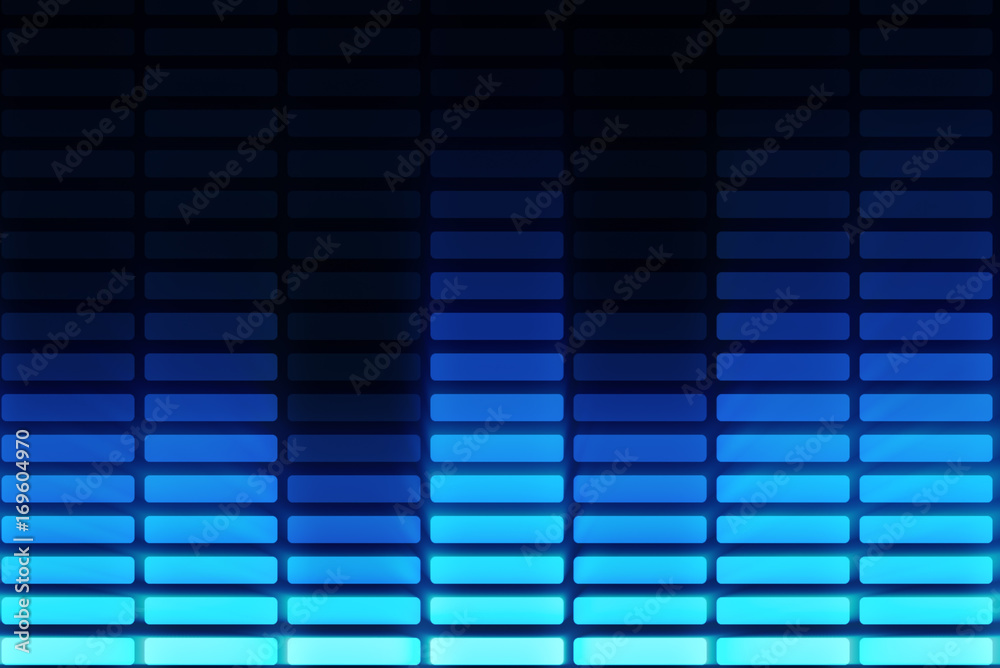 Equalizer Bars Moving