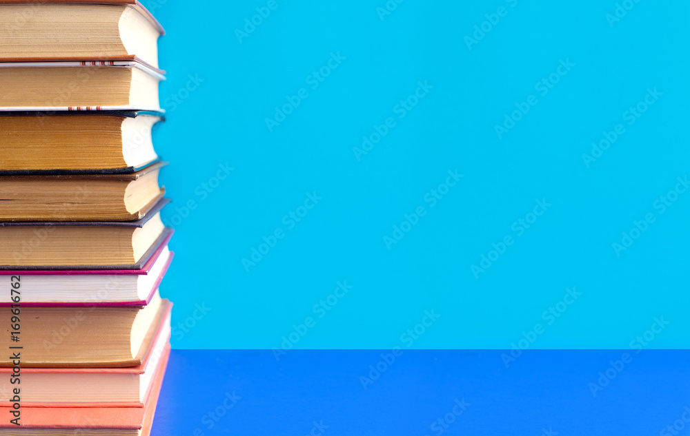 Colourful Books Background