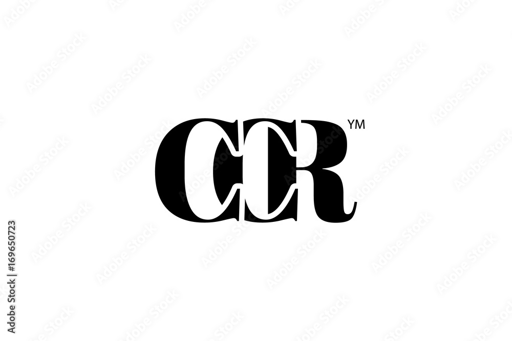 CCR Logo Branding Letter. Vector graphic design. Useful as app icon ...