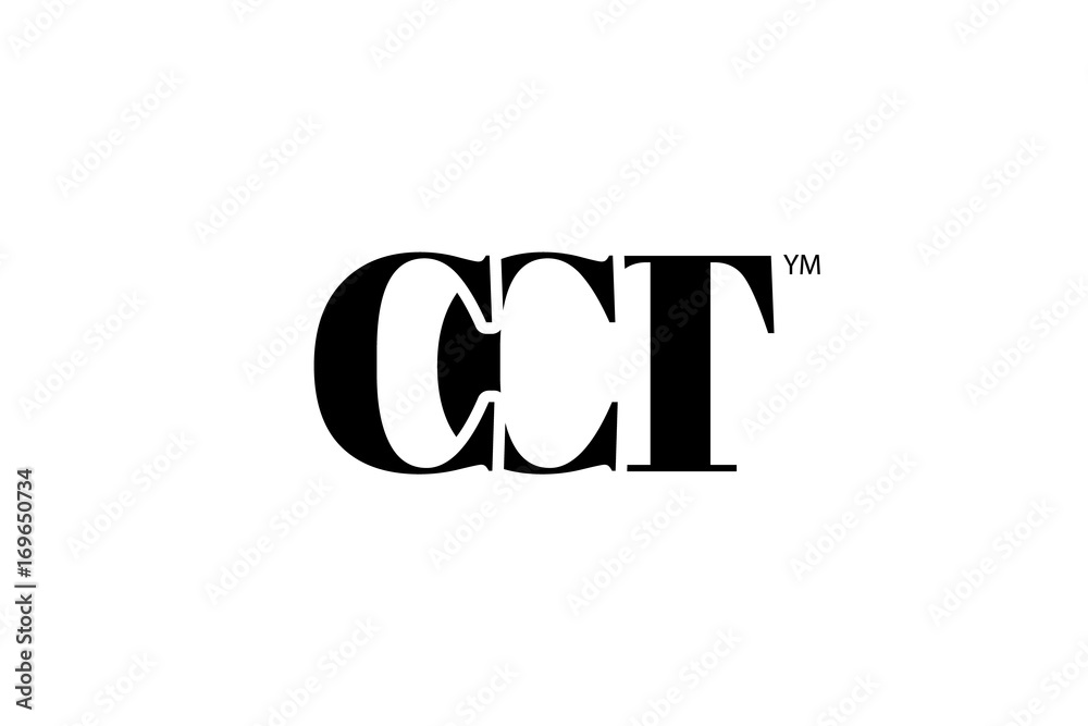 CCT Logo Branding Letter. Vector graphic design. Useful as app icon ...