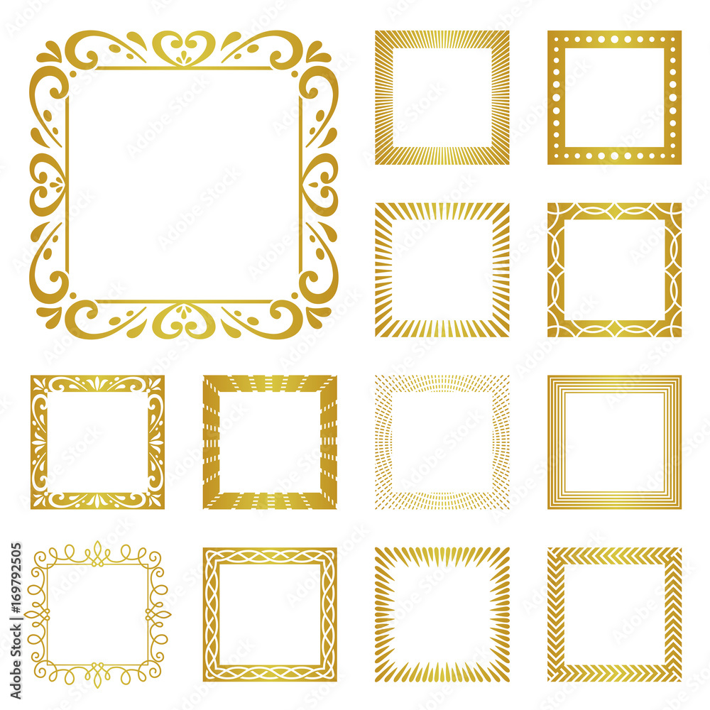 Square Vector Border