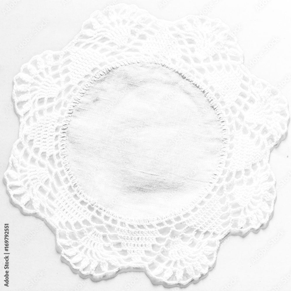 Lace Tablecloth Texture