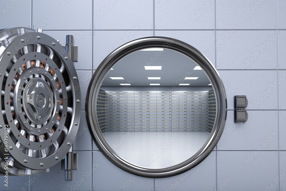 bank vault opened Stock Photo | Adobe Stock