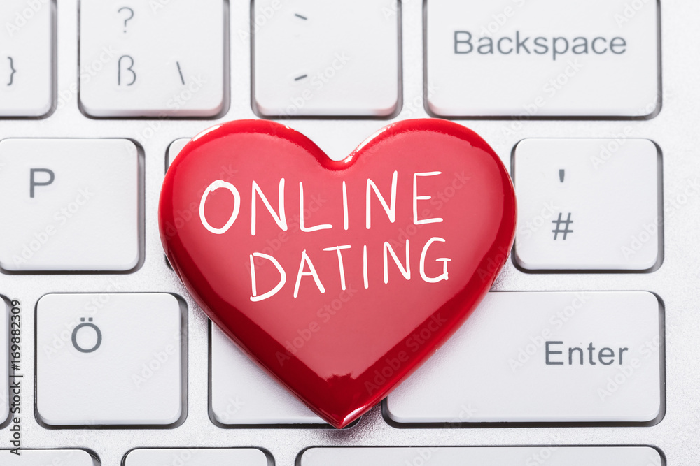 Heart Shape On Keyboard Stock Photo | Adobe Stock