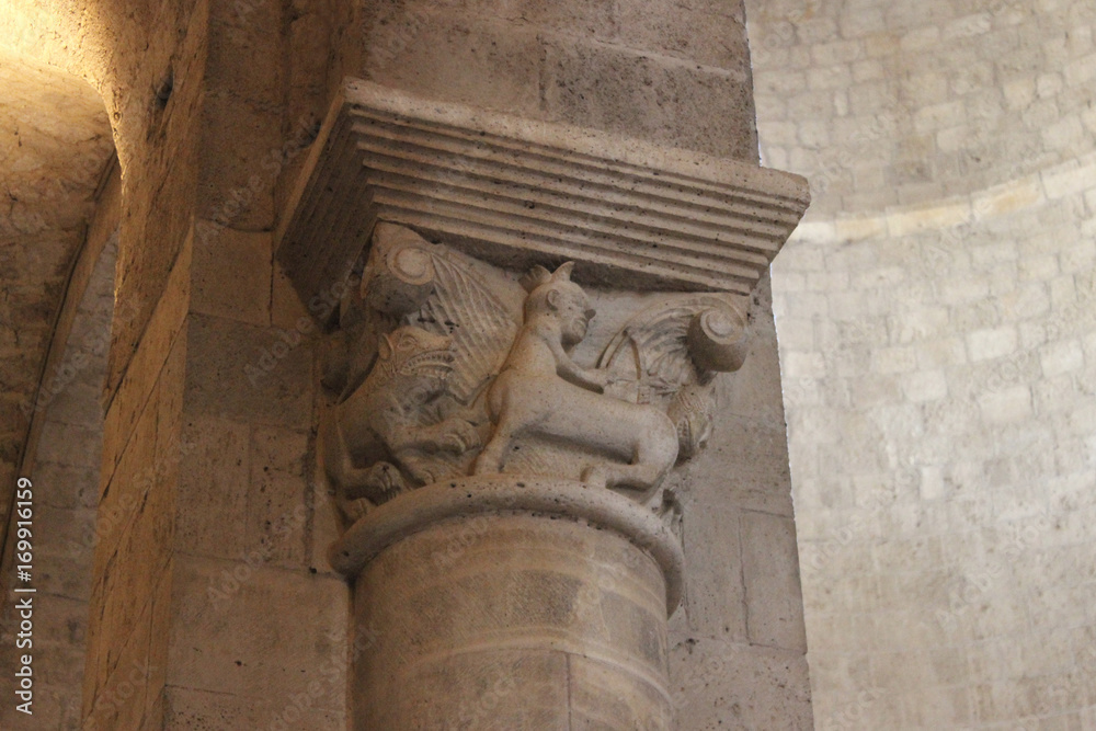 Capitello istoriato Stock Photo | Adobe Stock