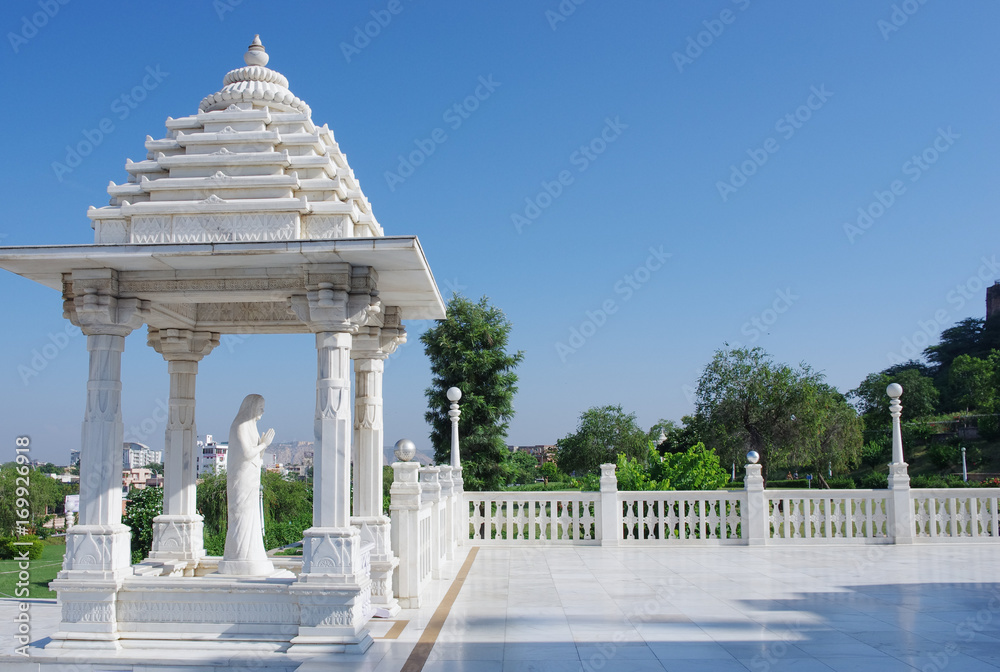 Shri Lakshmi Narayan Temple (Birla Mandir), Jaipur, India Stock Photo ...