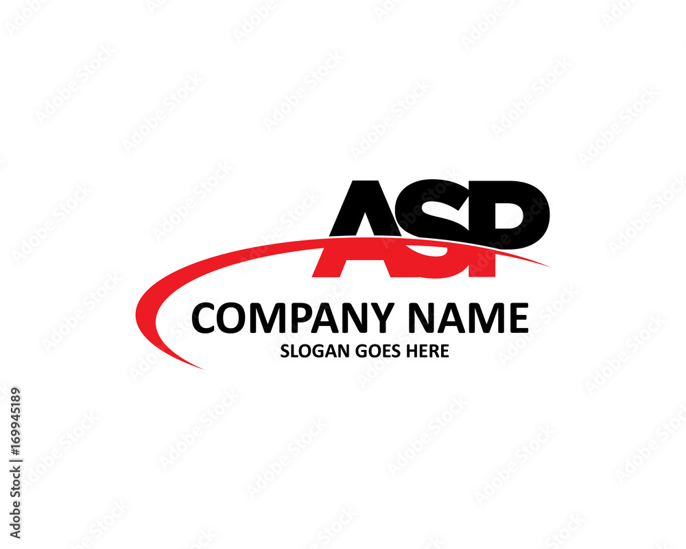 asp letter logo Stock Vector | Adobe Stock