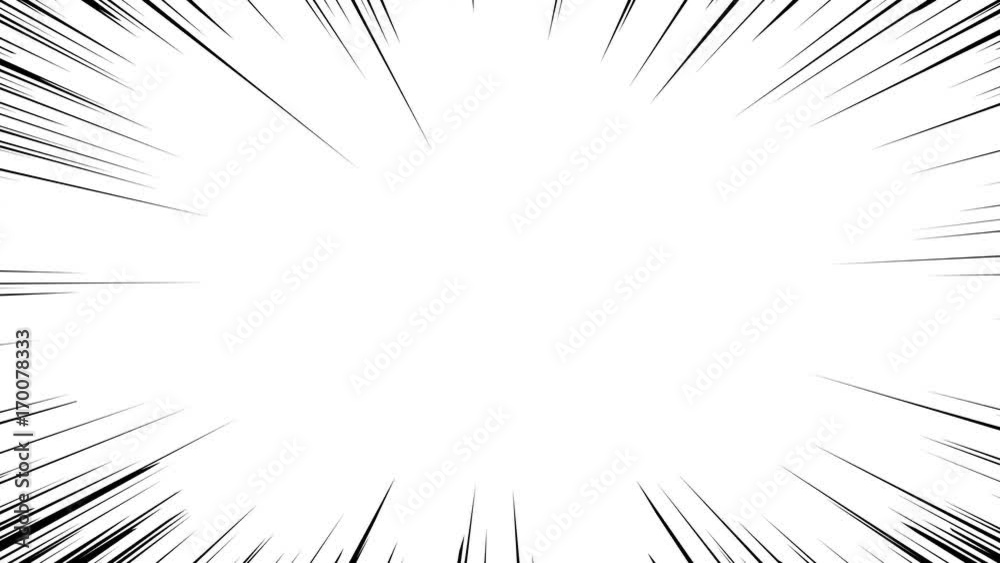 Anime Action Lines Overlay Stock Video | Adobe Stock