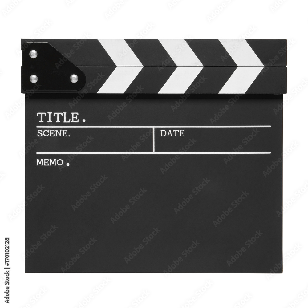 Blank Movie Clapper