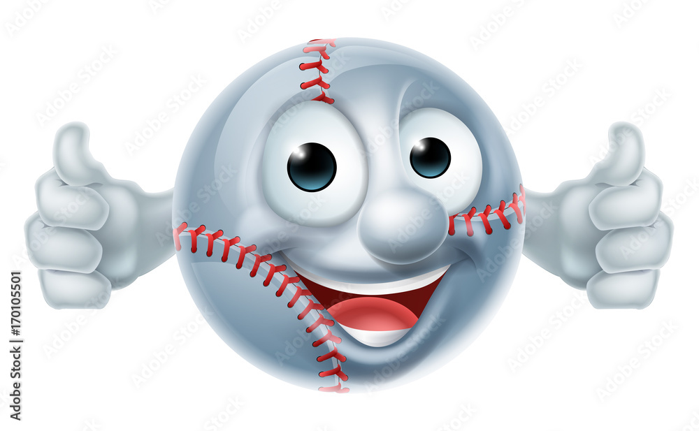 Softball Cartoon Characters