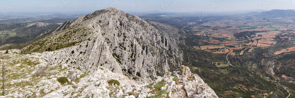 the Sainte-Victoire mountain, near Aix-en-Provence, which inspired the ...