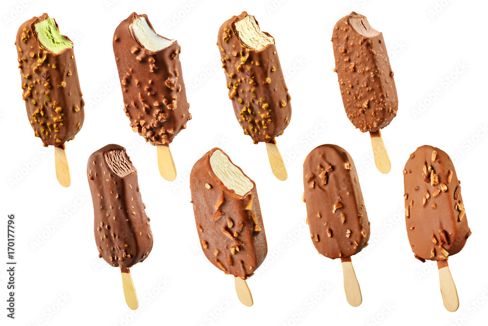 Ice cream set Stock Photo | Adobe Stock