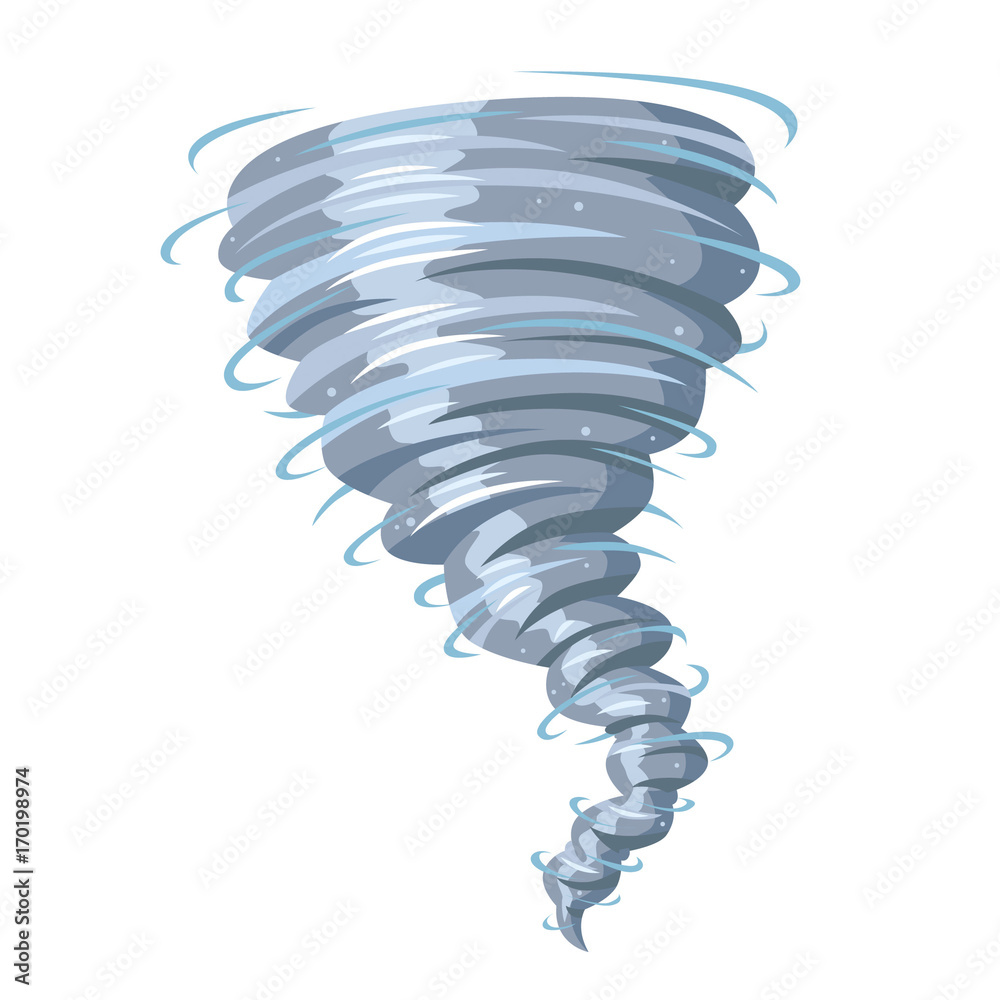 Twister Isolated Stock Illustration | Adobe Stock