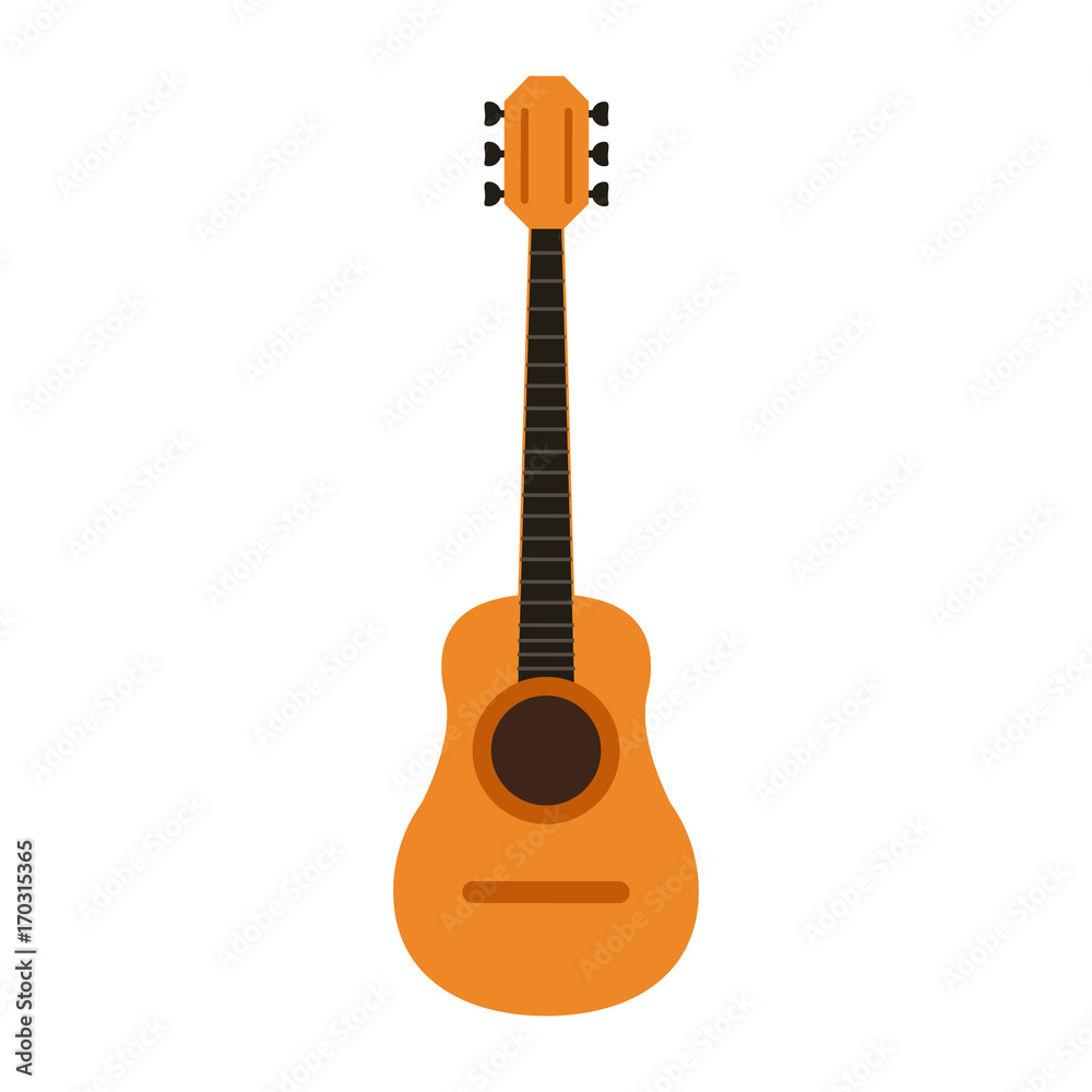 acoustic guitar icon image vector illustration design vector de Stock ...