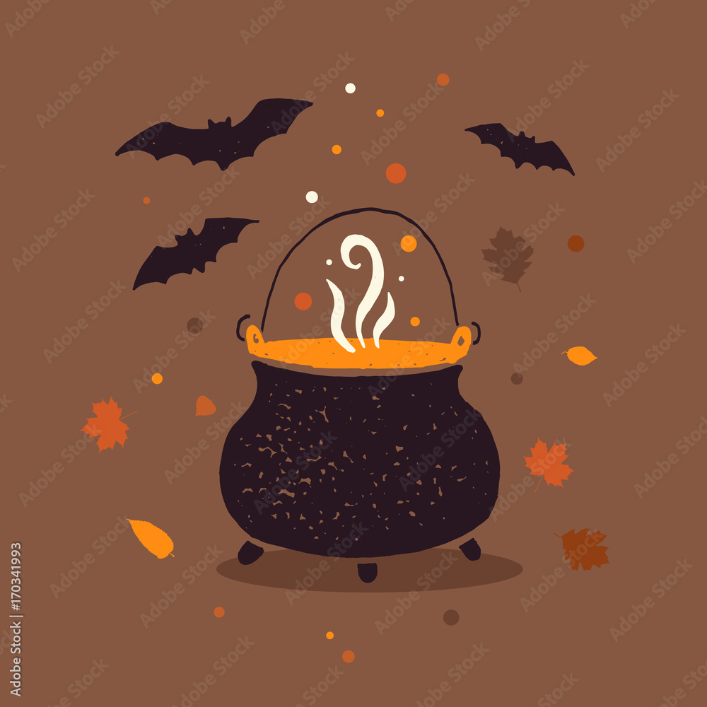 Halloween Witches Cauldron