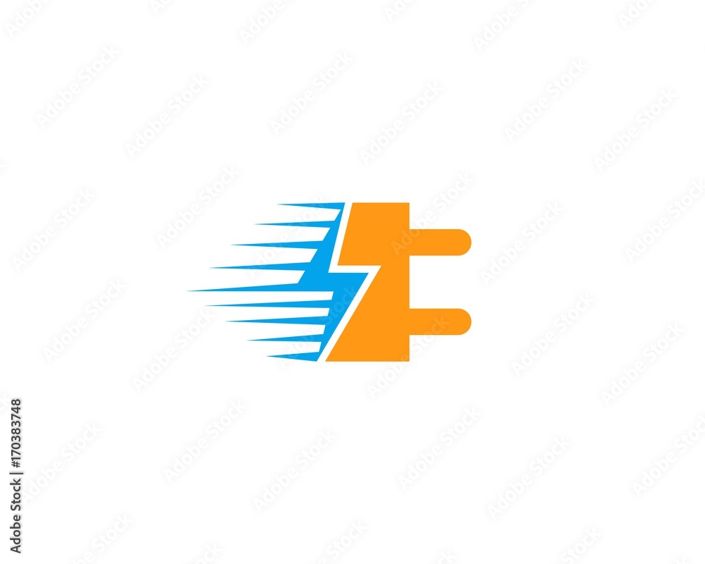 Fast Charger Logo Stock Vector | Adobe Stock