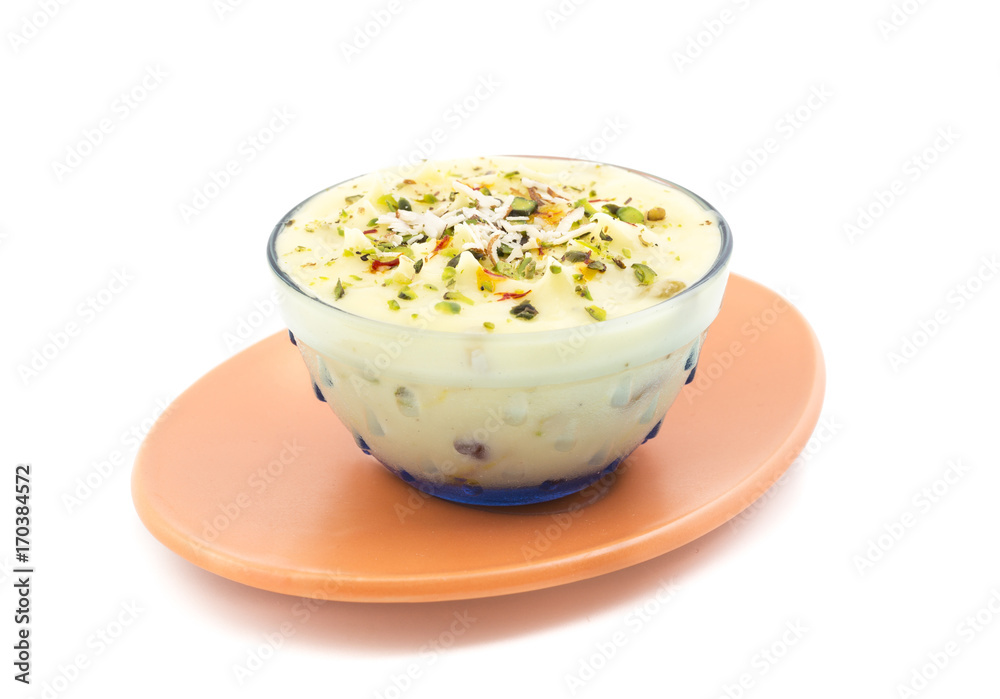 Indian Sweet Shrikhand Stock Photo | Adobe Stock