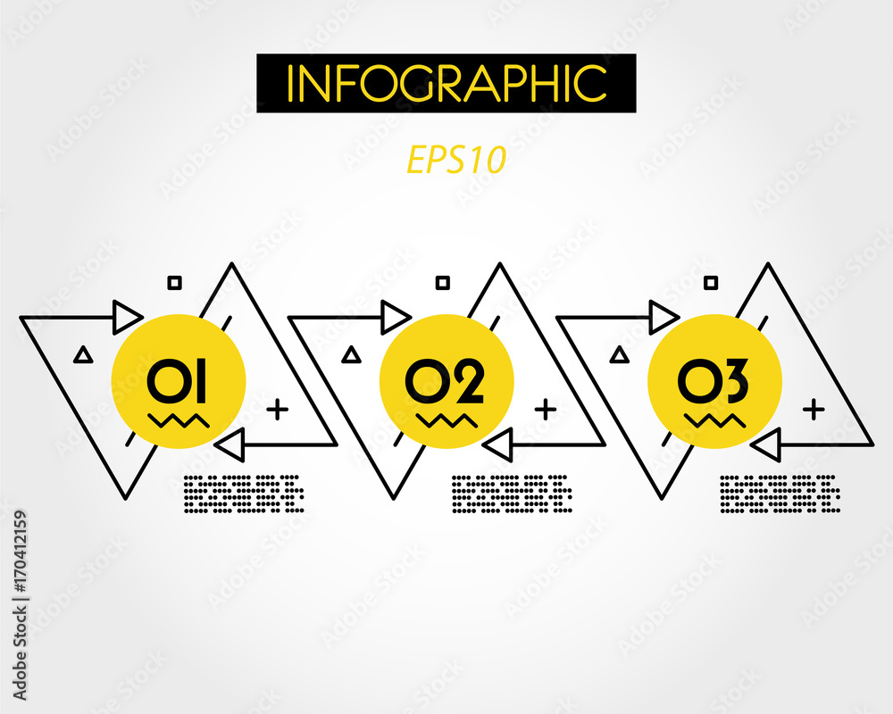 Yellow Triangle Outline