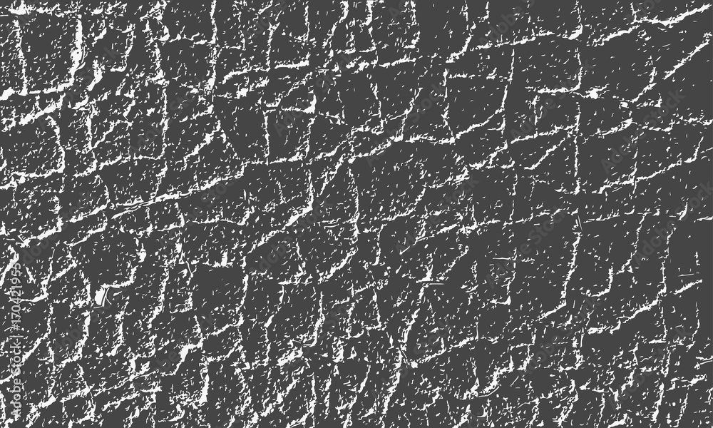 Vector texture of cracked asphalt surface. Grunge abstract background ...