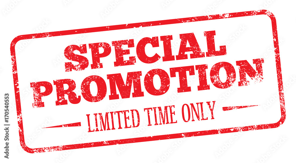 Vettoriale Stock Special Promotion Stamp | Adobe Stock