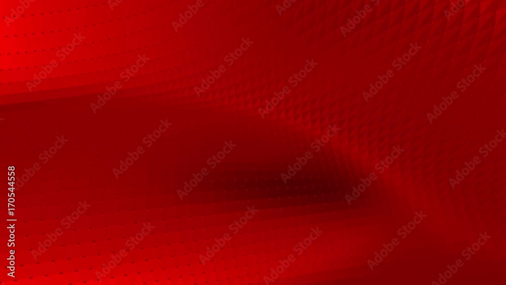 Cartoon modern 3D design. Abstract shining red low poly surface as fine ...