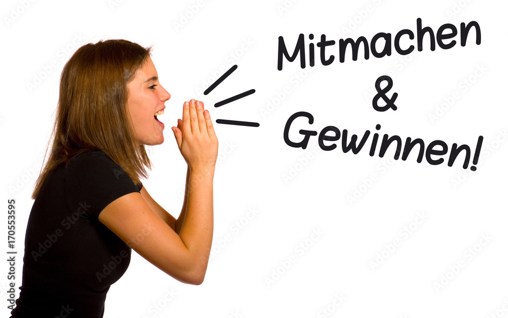 Mitmachen und Gewinnen Stock-Foto | Adobe Stock