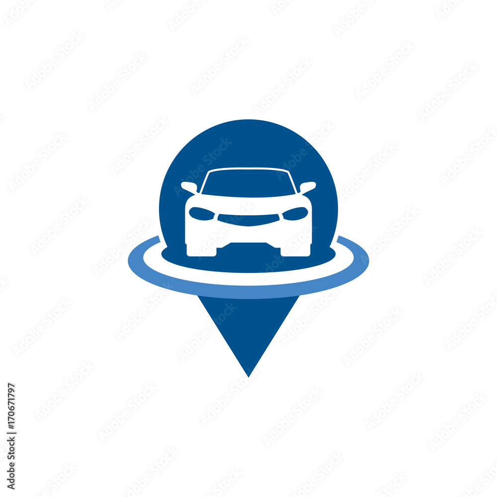 Car Parking Logo Template Design Stock Vector | Adobe Stock