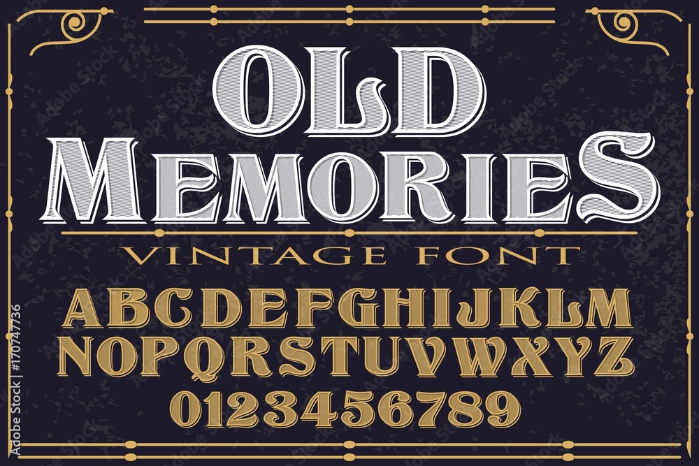 Old Writing Style Fonts