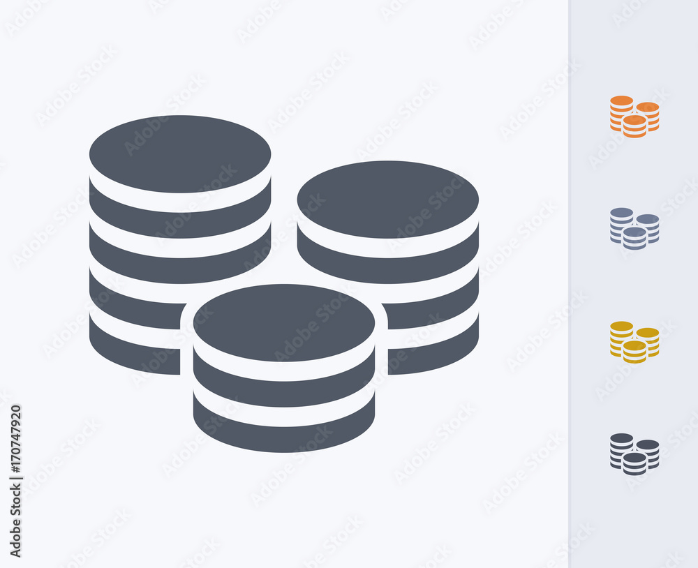 Coin Stack - Carbon Icons A professional, pixel-perfect icon designed ...