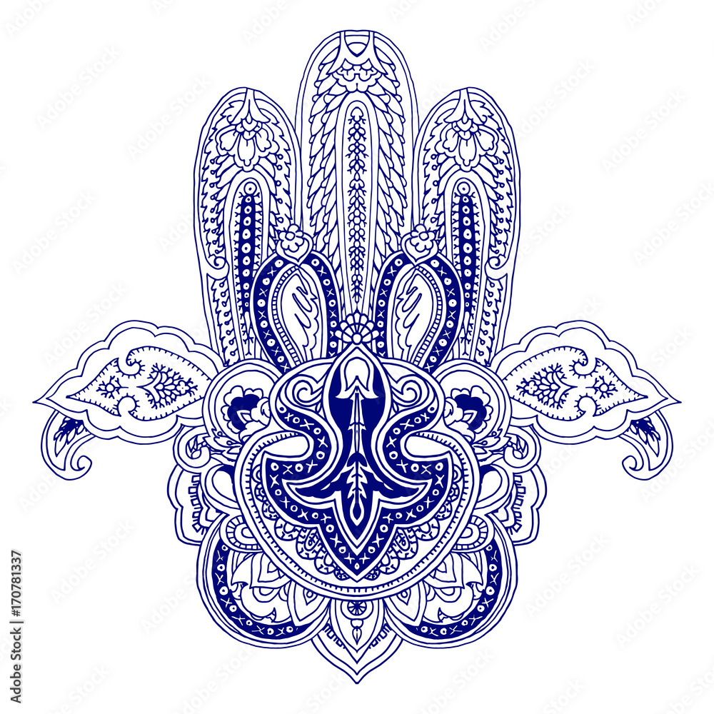 Traditional Hamsa Hand