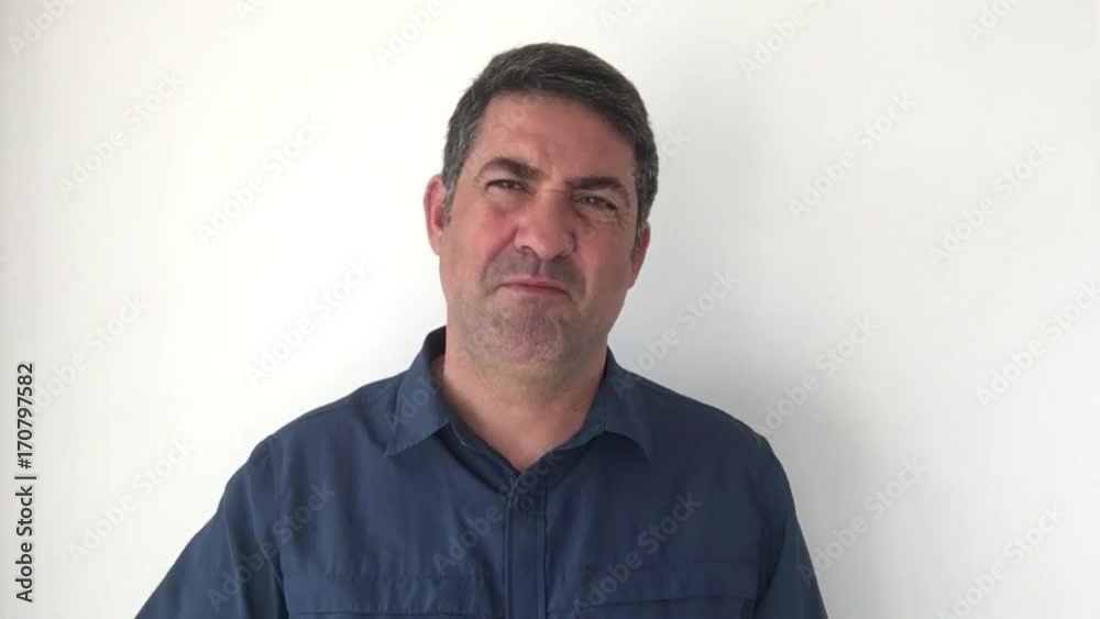 Italian man demonstrate Long time ago sign of Italian hand gestures ...