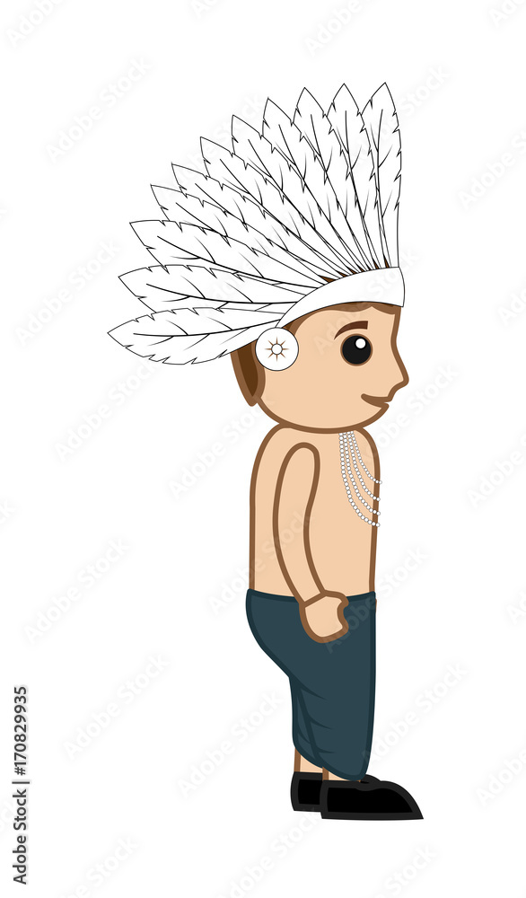 Cartoon person Character Standing Pose Stock Vector | Adobe Stock