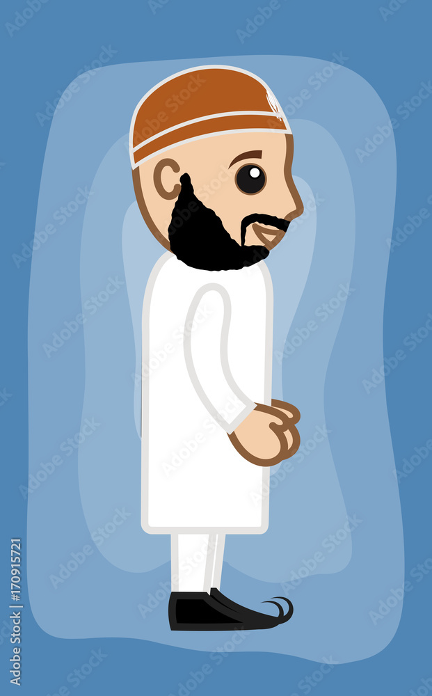 Young Cartoon Punjabi Man Stock Vector | Adobe Stock