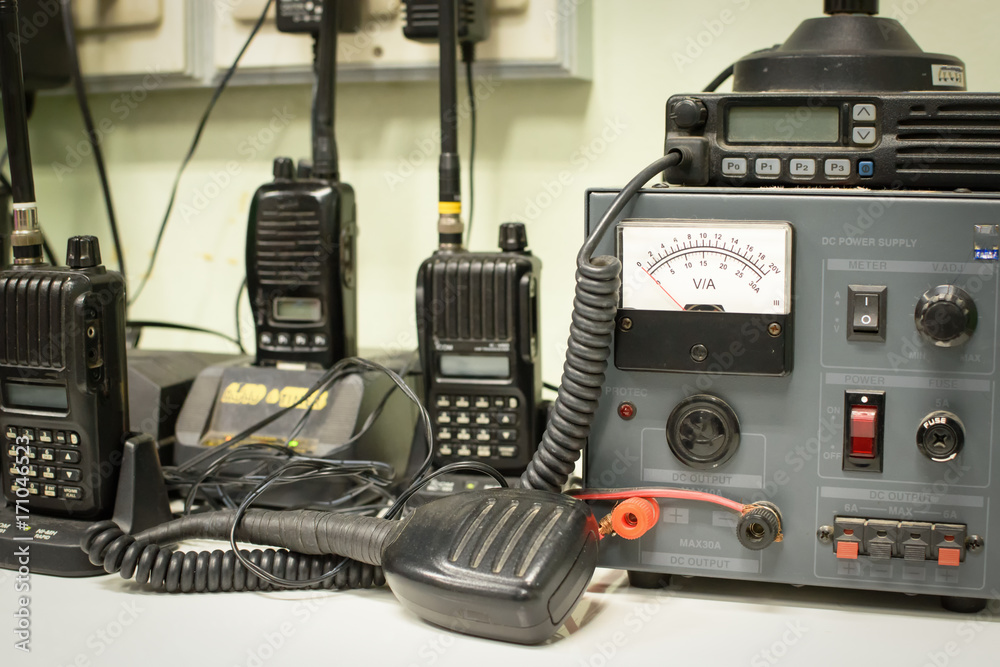 Military communications receiver or radio communication control with ...