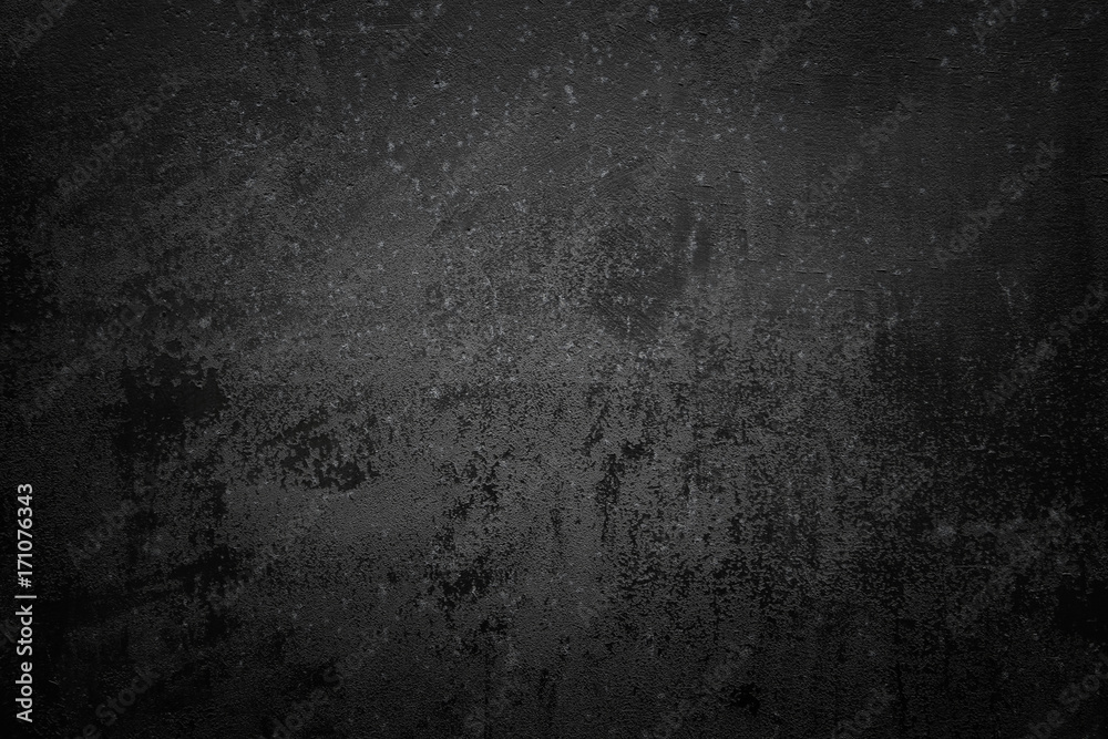 Painted black corroded steel texture. Background of metal. Stock Photo ...