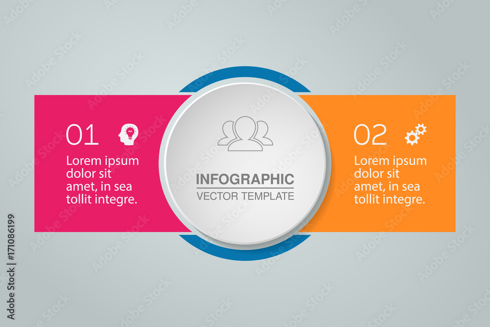 Vector infographic template for diagram, graph, presentation, chart ...