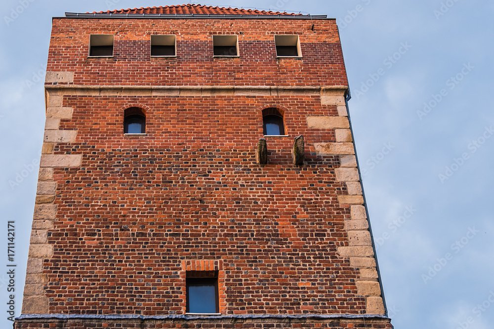 View of Piast Castle (Zamek Piastowski) in Legnica. Piast Castle - one ...