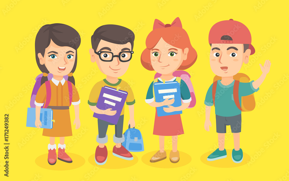 Elementary School Band Cartoon