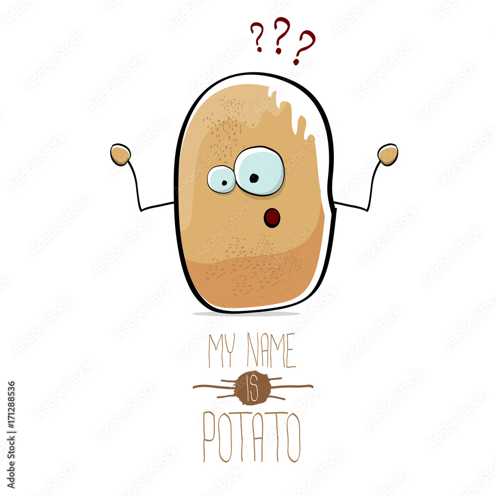 Potato Cartoon Funny