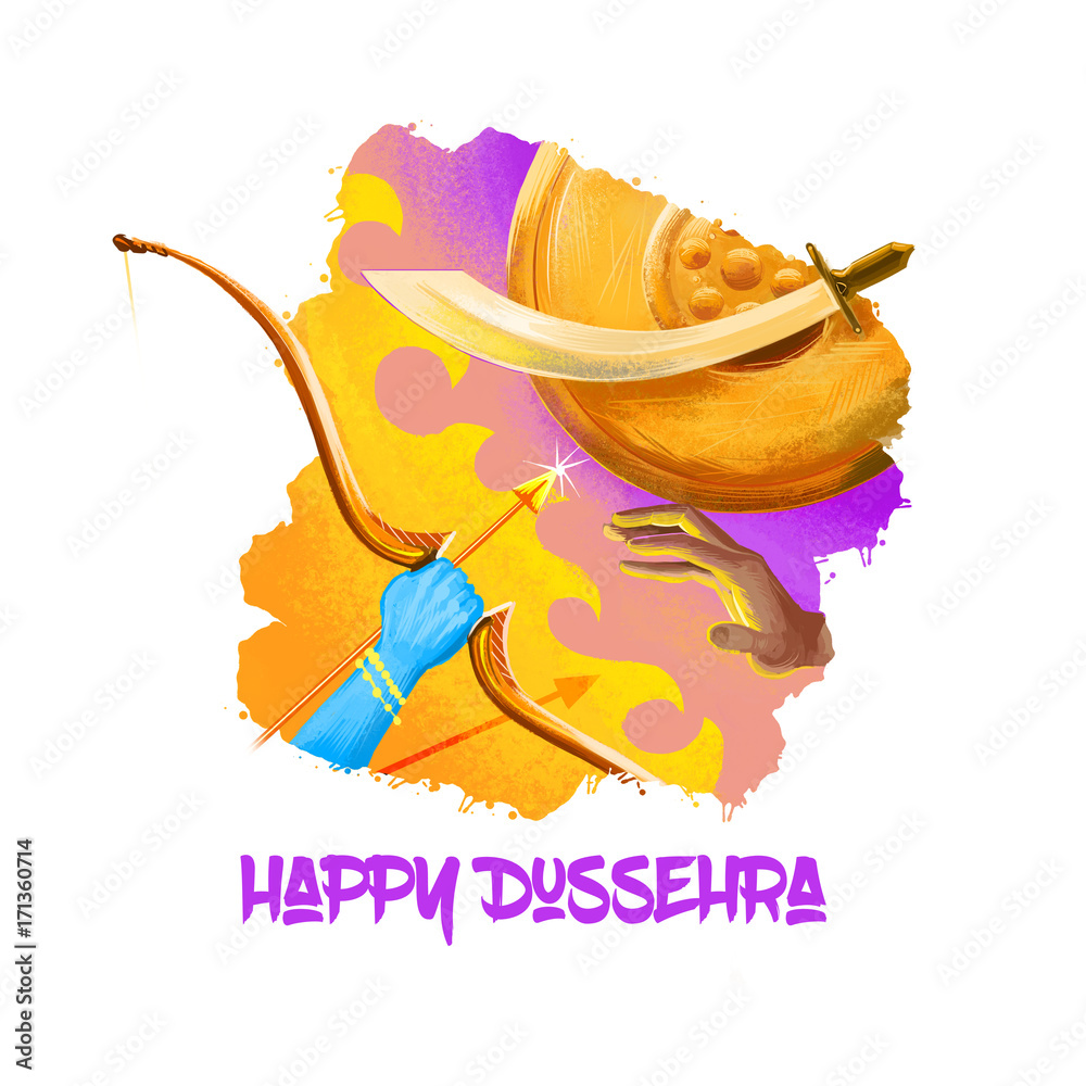 Dussehra Festival Drawings
