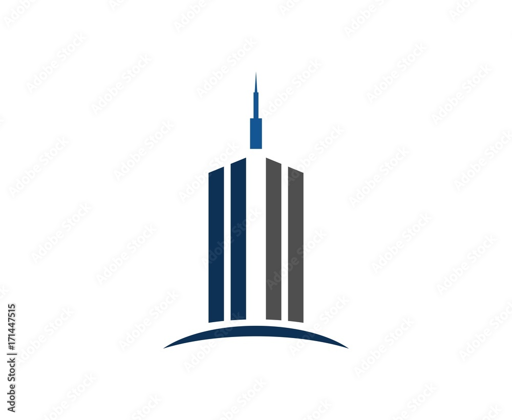 Building logo Stock Vector | Adobe Stock